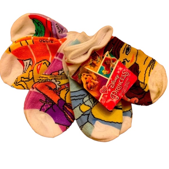 Disney | Accessories | Disney Princess Graphic Socks 5 Pack | Poshmark